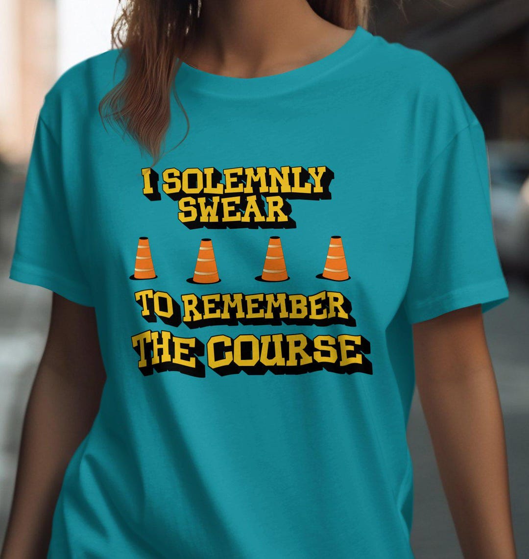 I Solemnly Swear to Remember the Course T-shirt, Funny Rally Obedience ...