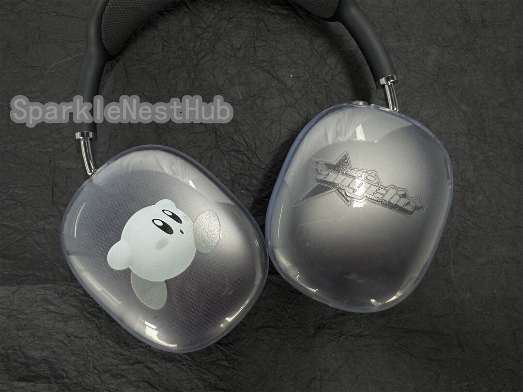 Black Anime Airpods Max Cover, Airpods Max Protective Case, Airpods Max ...