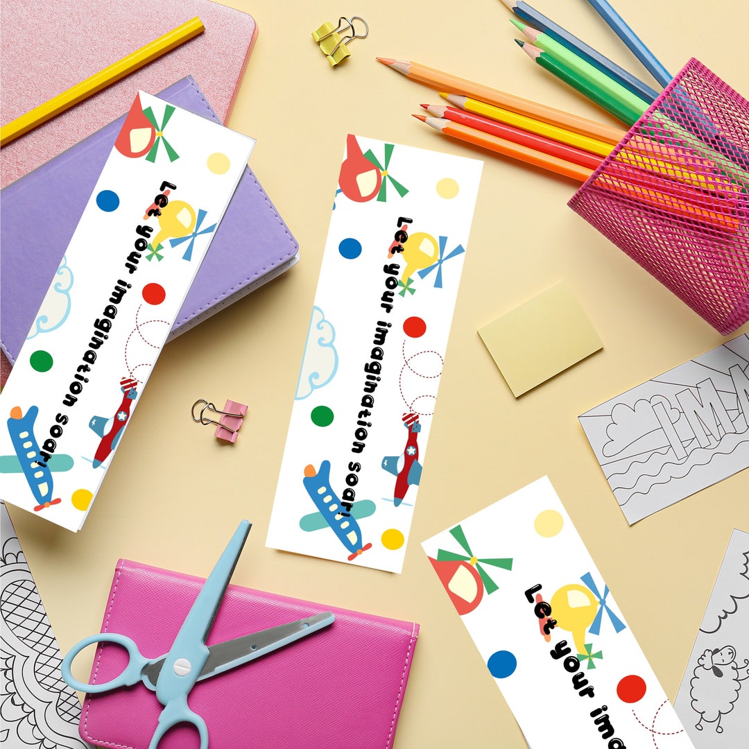 Printable Bookmarks for Children End of Year Party Favors Classroom ...