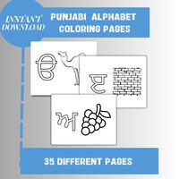 Punjabi Alphabet Learning Workbook, Gurmukhi Alphabet Learning Practice ...