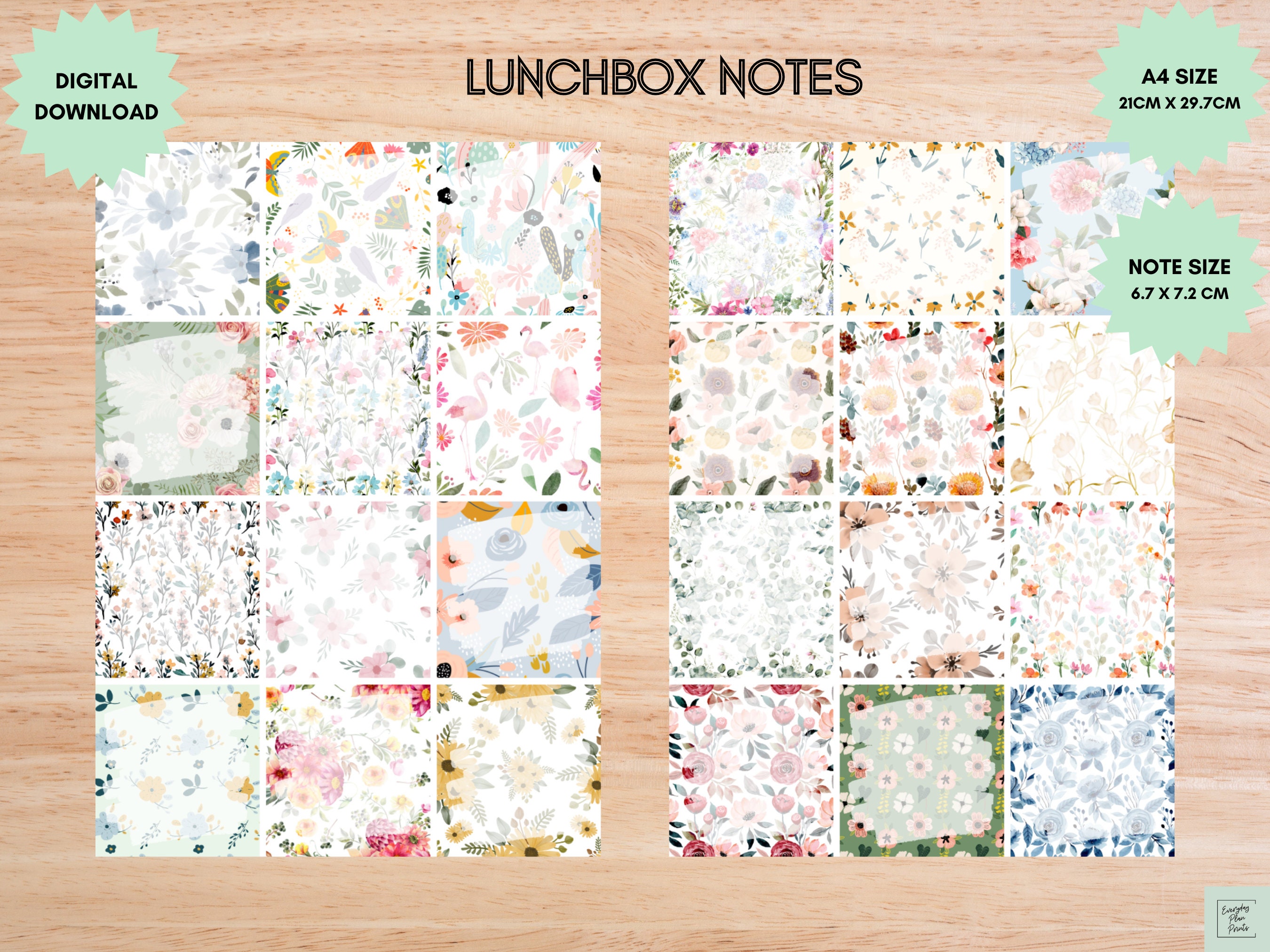 Lunchbox Notes / Lunchbox Love / Lunch Notes / Motivational Notes ...