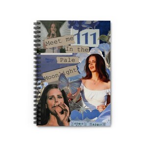 Lana Del Rey Journal Book Spiral Notebook Ruled Line - Etsy