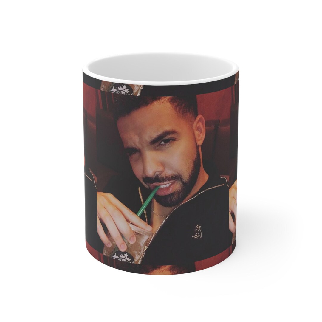 Funny Drake Meme Drinking Coffee Ceramic Mug 11oz - Etsy