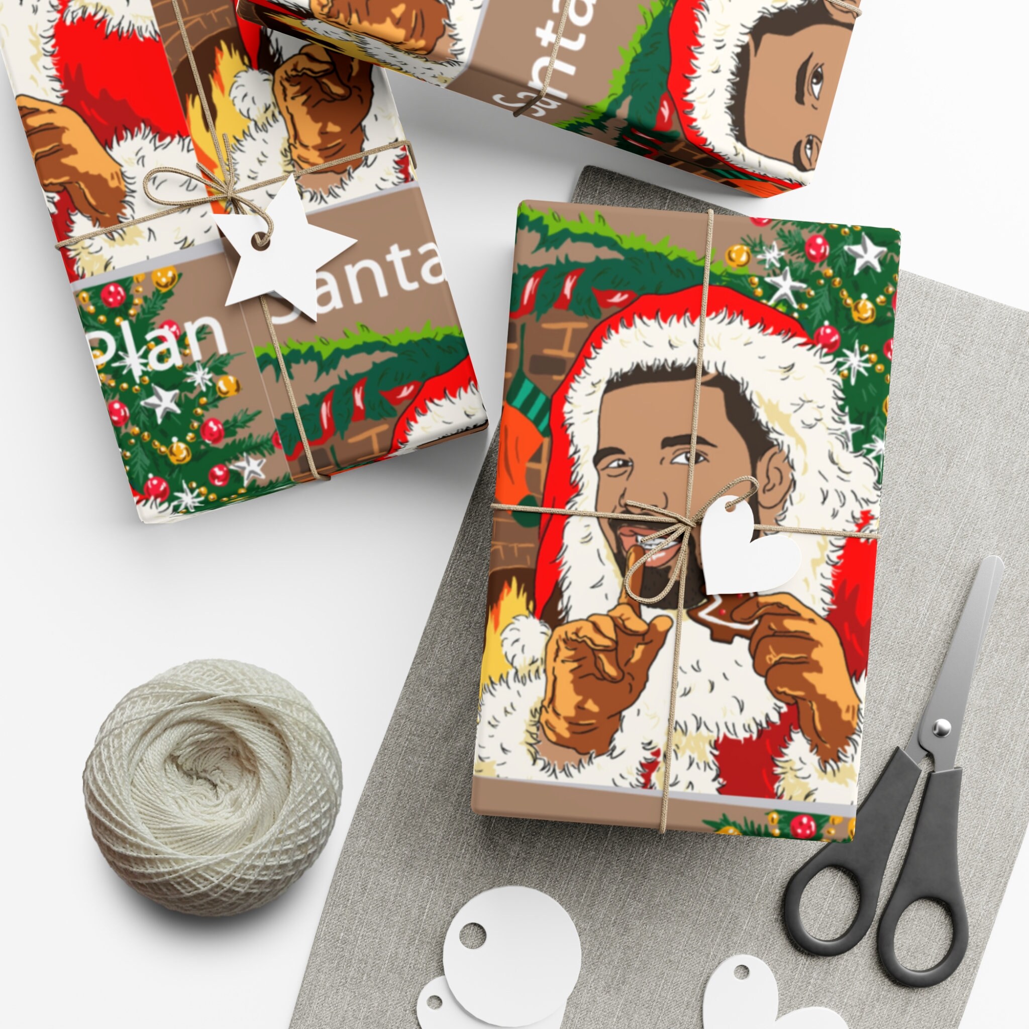 Drake Christmas Gift Wrapping Papers - Etsy