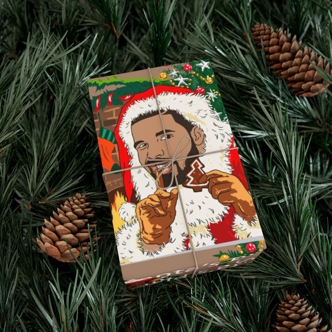 Drake Christmas Gift Wrapping Papers - Etsy