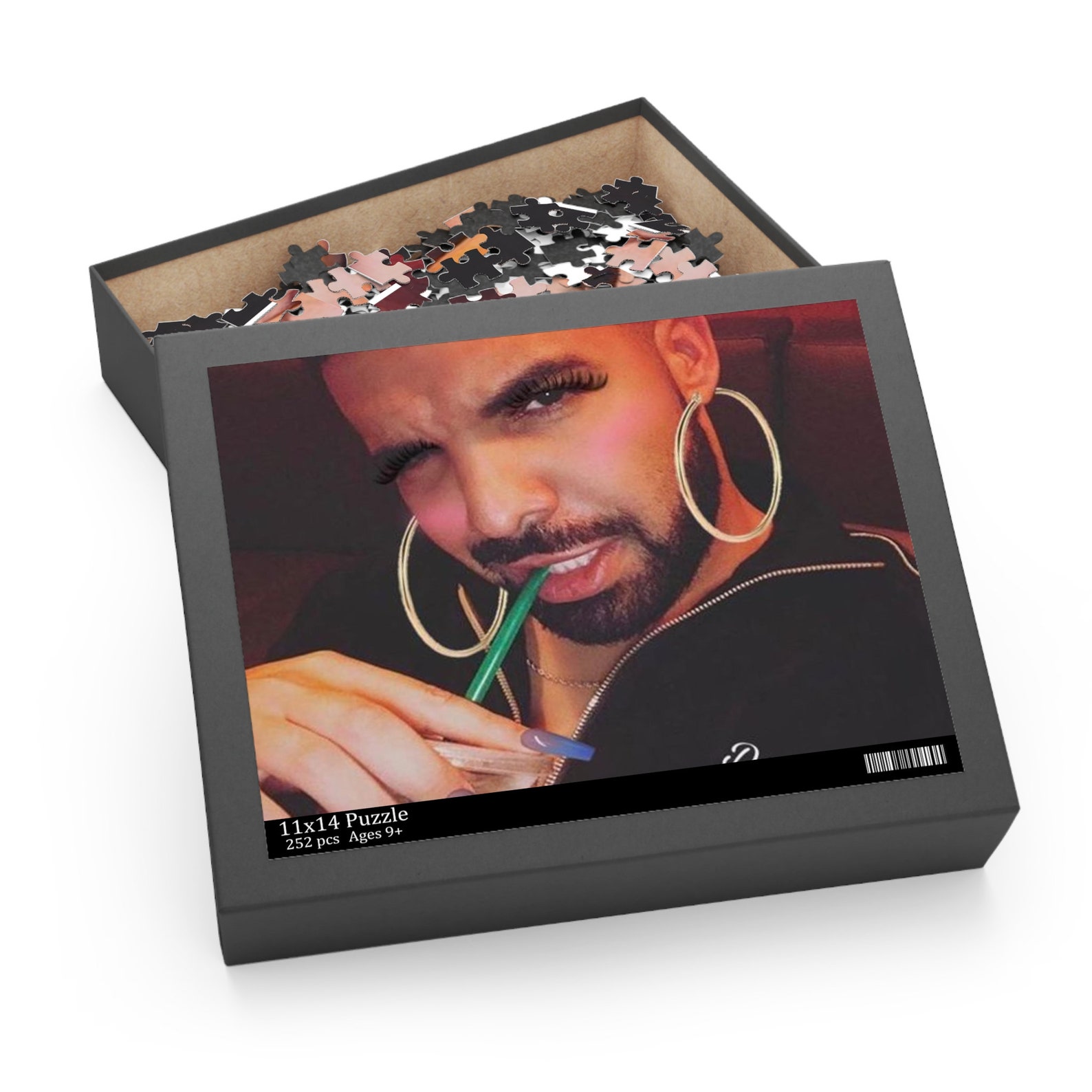 Funny Drake Bbl Drake Zesty Drake Puzzle 252-piece - Etsy