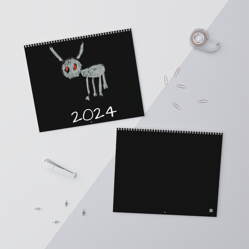 Drake Calendar for All the Dogs Slime You Out 2024 Lyric Calendar 2024 ...