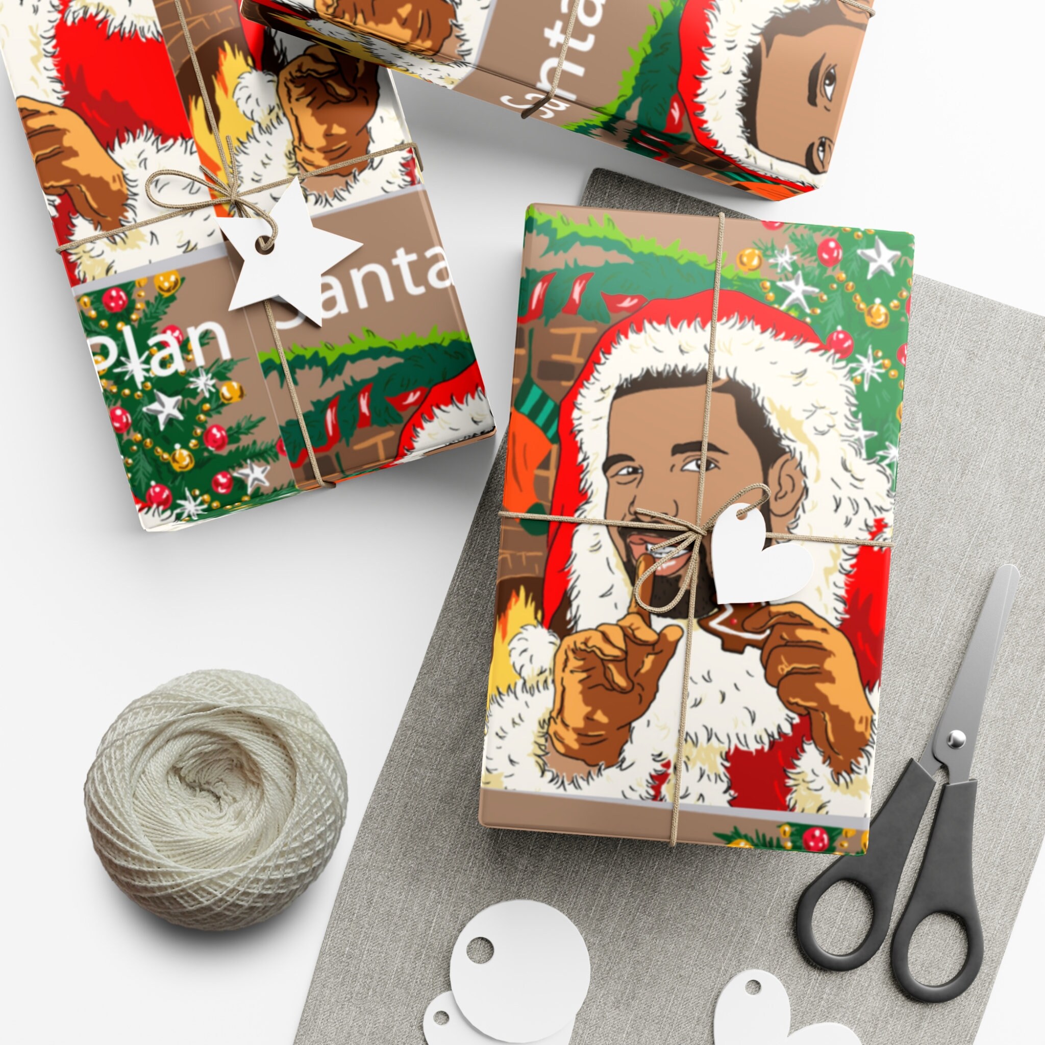 Drake Christmas Gift Wrapping Papers - Etsy