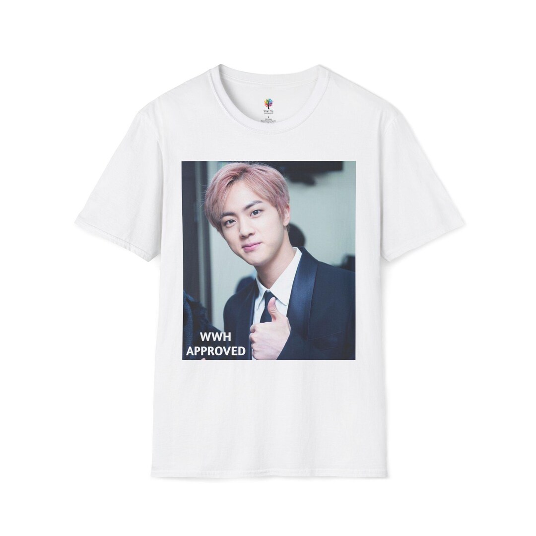 BTS Shirt, Jin BTS, World Wide Handsome, Kim Seokjin, Meme Shirt, BTS Army, Bts Gifts, K-pop, K ...