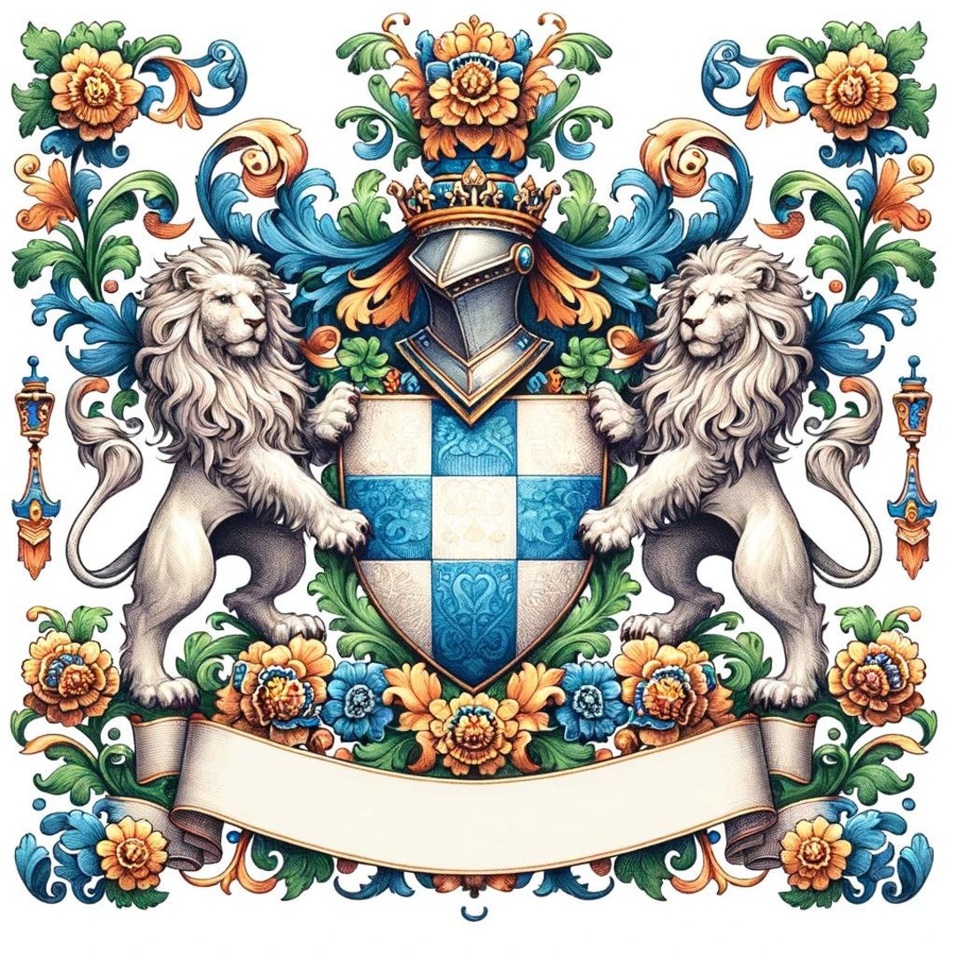 Create a Custom Family Crest Design | Personalized Coat of Arms ...