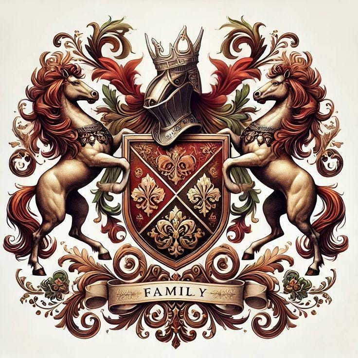 Create a Custom Family Crest Design | Personalized Coat of Arms ...