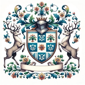 Create a Custom Family Crest Design | Personalized Coat of Arms ...