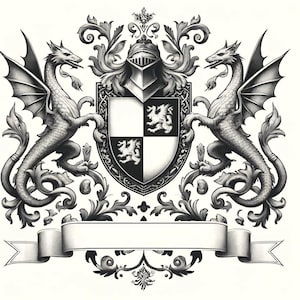 Create a Custom Family Crest Design | Personalized Coat of Arms ...