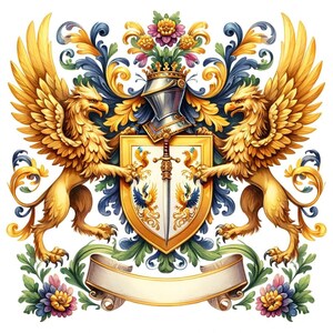 Create a Custom Family Crest Design | Personalized Coat of Arms ...