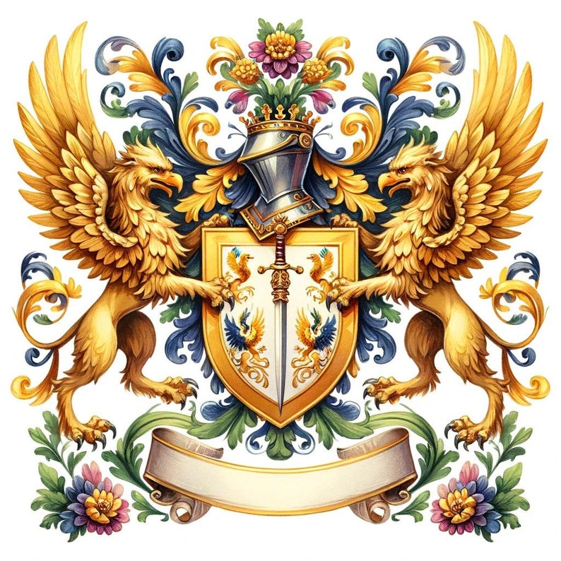Create a Custom Family Crest Design | Personalized Coat of Arms ...