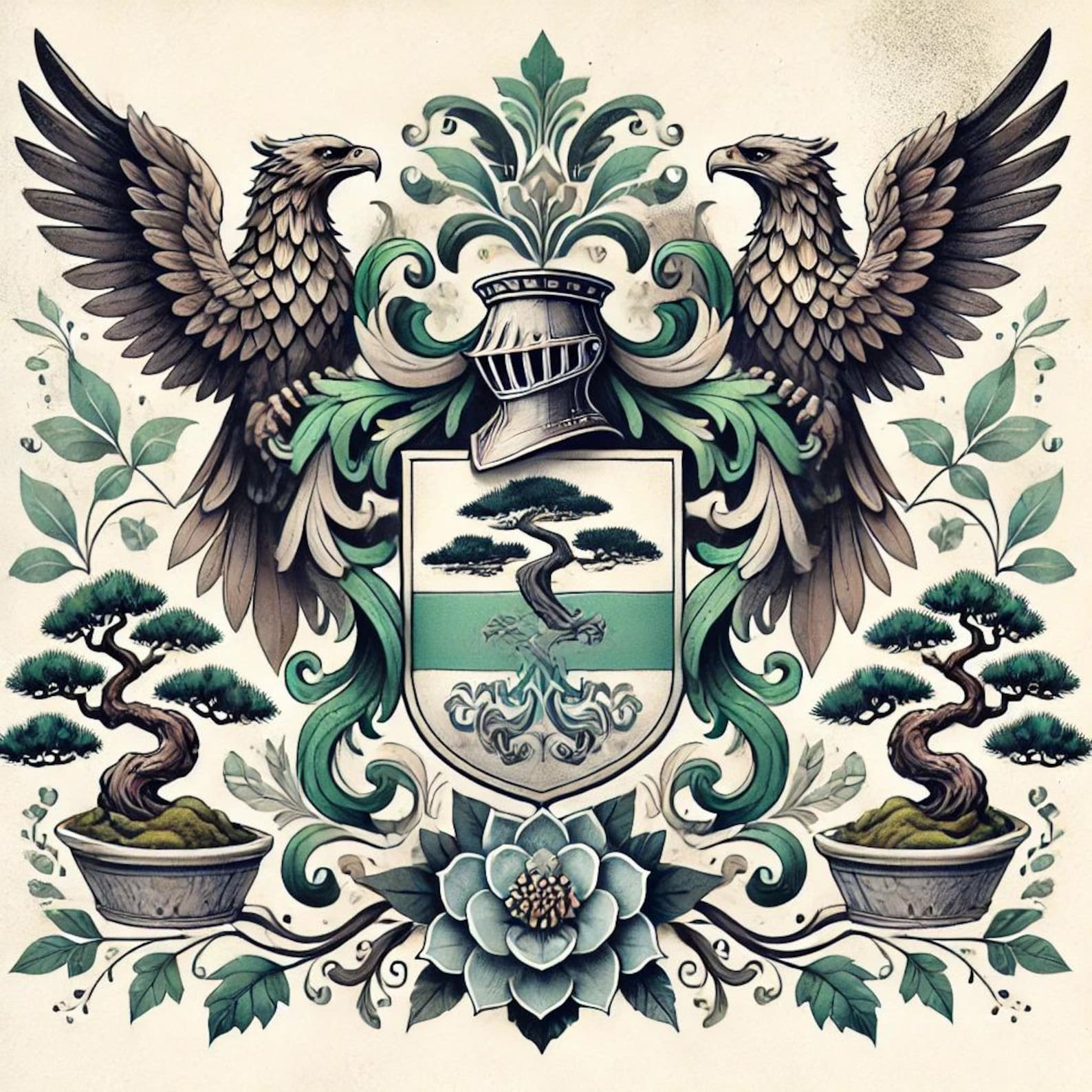 Create a Custom Family Crest Design | Personalized Coat of Arms ...