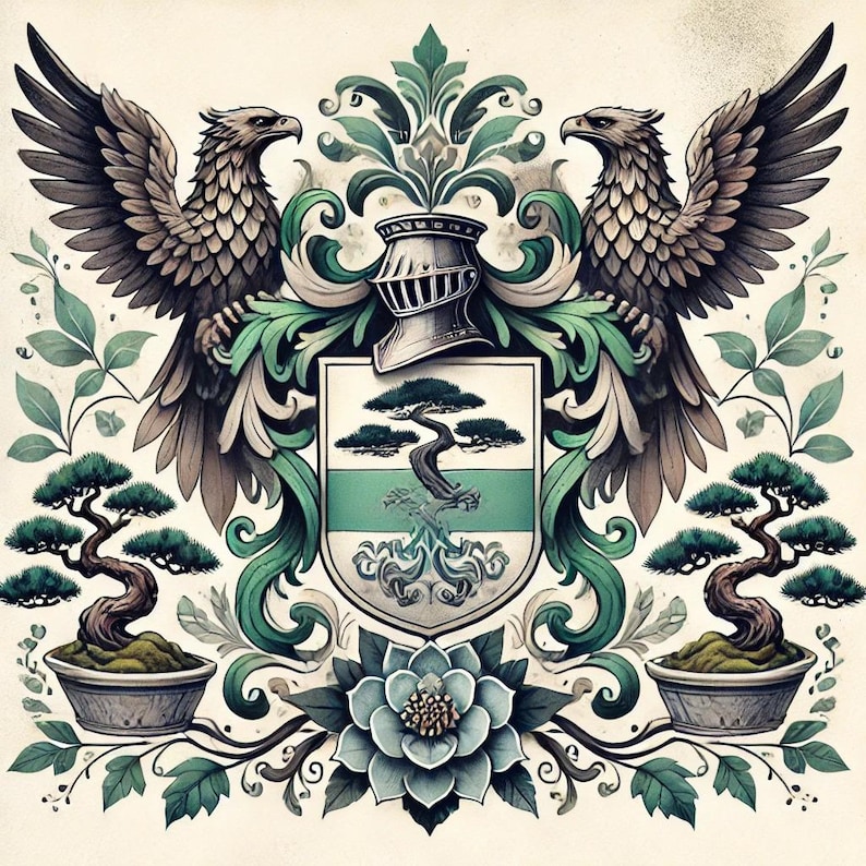 Create a Custom Family Crest Design | Personalized Coat of Arms ...