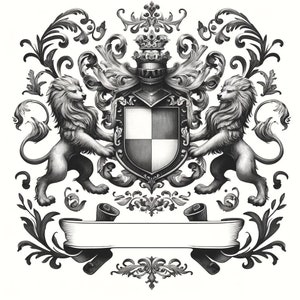 Create a Custom Family Crest Design | Personalized Coat of Arms ...
