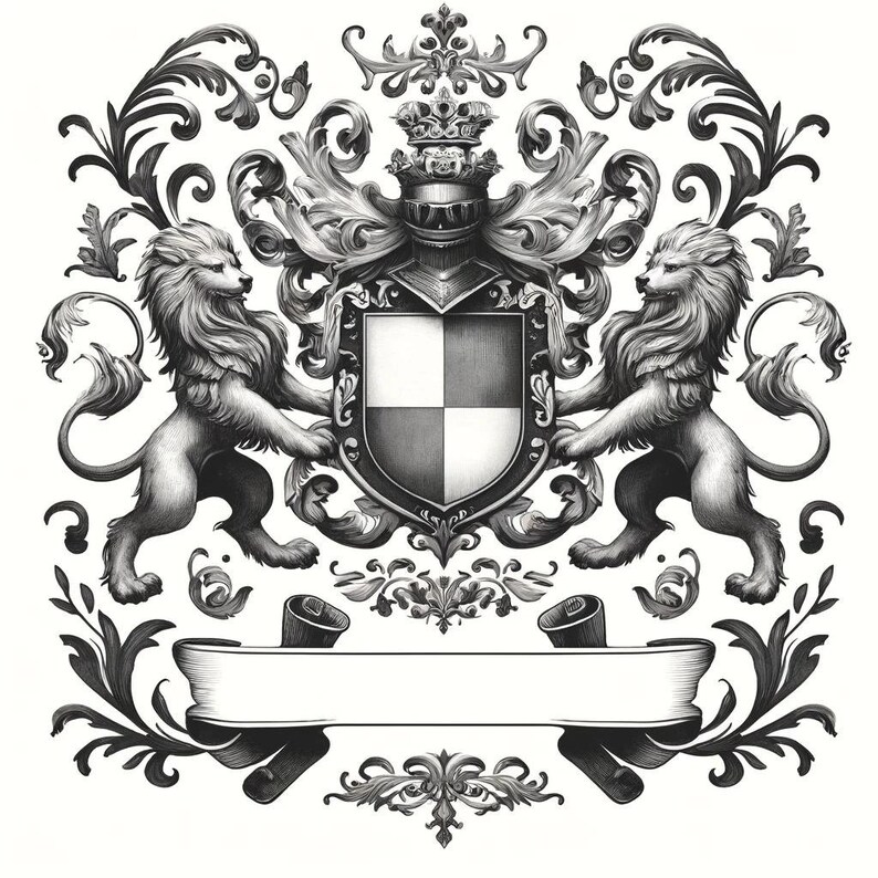Create a Custom Family Crest Design | Personalized Coat of Arms ...