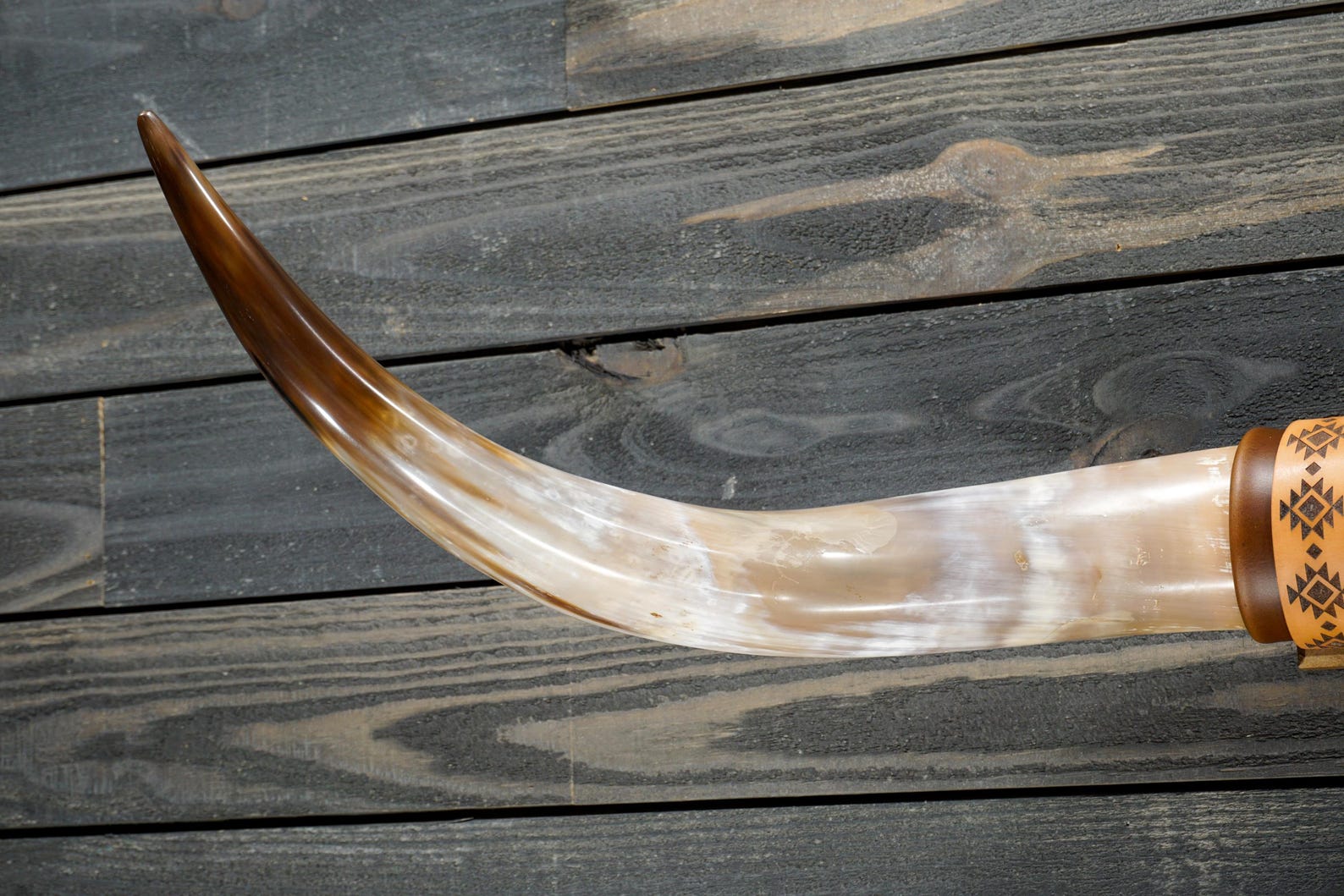 Longhorn Wall Mount 4' 2" - Real Steer Horns Western Decor - Authentic ...