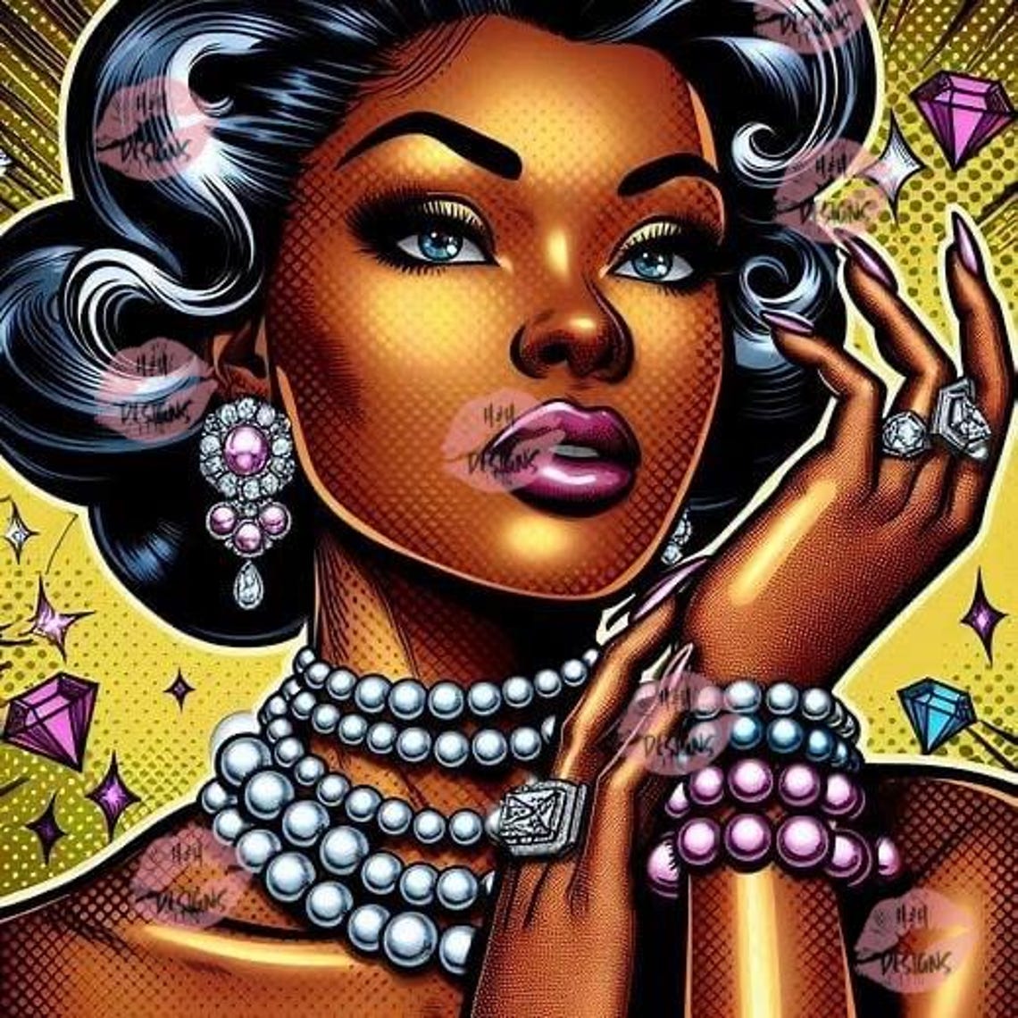 African American Women Artwork - Etsy