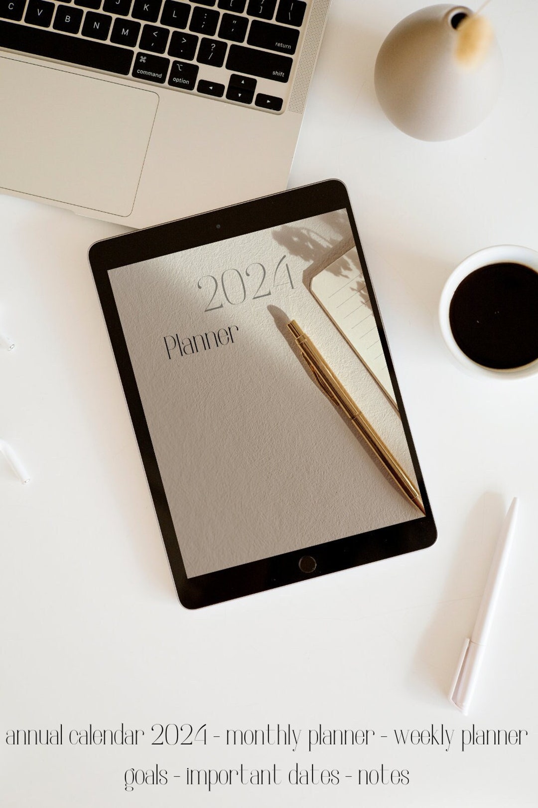 Digital Planner | Yearly Planner | Monthly Planner | Weekly Planner ...