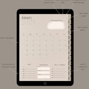 Digital Planner | Yearly Planner | Monthly Planner | Weekly Planner ...