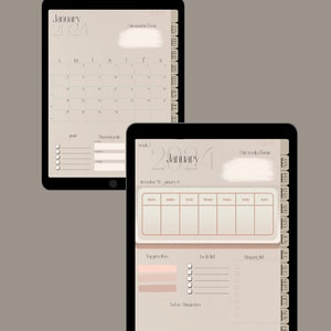 Digital Planner | Yearly Planner | Monthly Planner | Weekly Planner ...