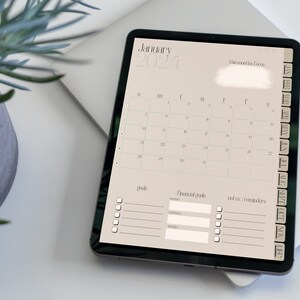 Digital Planner | Yearly Planner | Monthly Planner | Weekly Planner ...