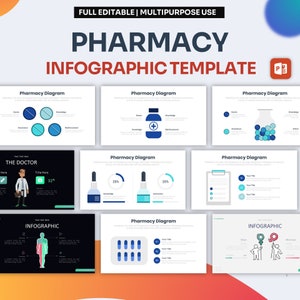 Pharmacy Infographic Powerpoint Template | Best Powerpoint Template ...