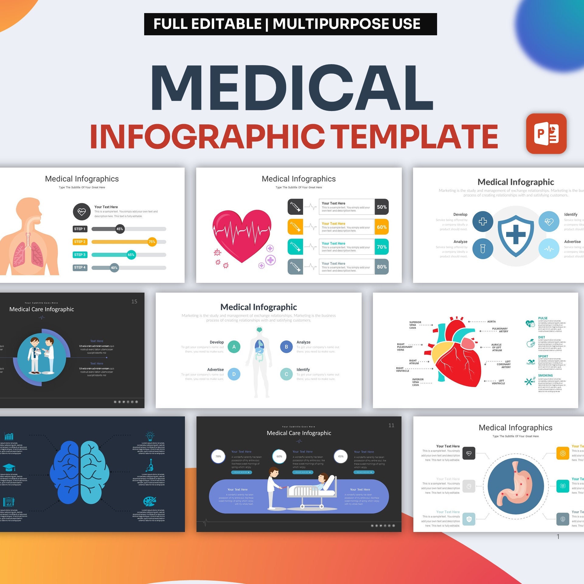 Medical Infographic Powerpoint Template | Best Powerpoint Template ...