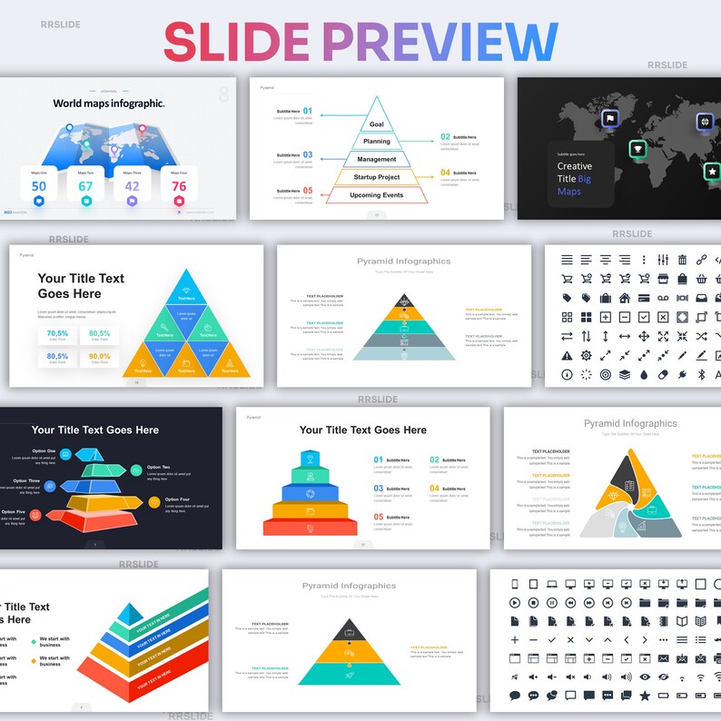 Pyramid Diagram Infographic Powerpoint Template | Best Powerpoint ...