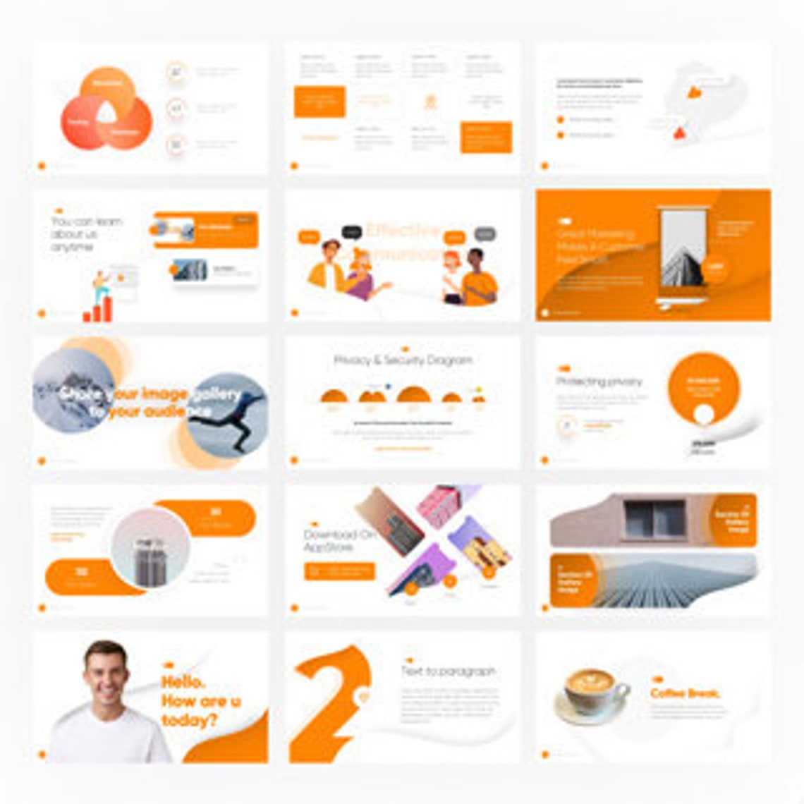 Recharge Animated Creative Powerpoint Presentation Template - Etsy