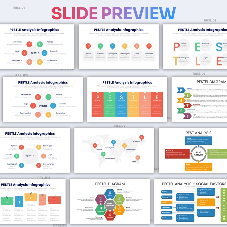PESTLE Analysis Infographic Powerpoint Template | Best Powerpoint ...