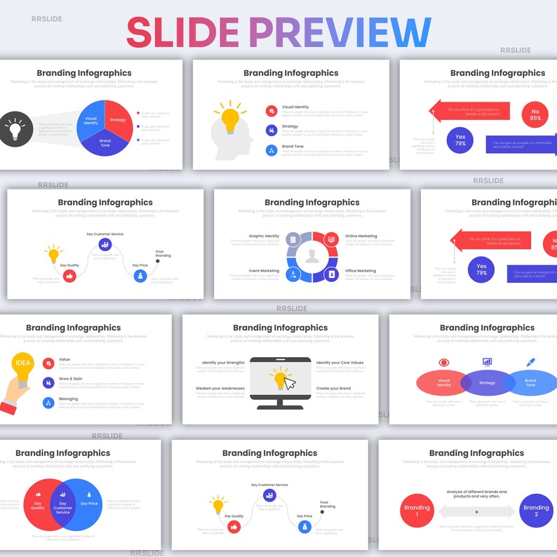 Branding Infographic Powerpoint Template Best Powerpoint Template, Easy ...