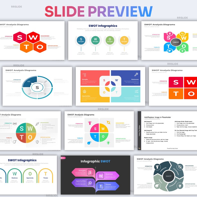 SWOT Infographic Powerpoint Template | Best Powerpoint Template, Easy ...