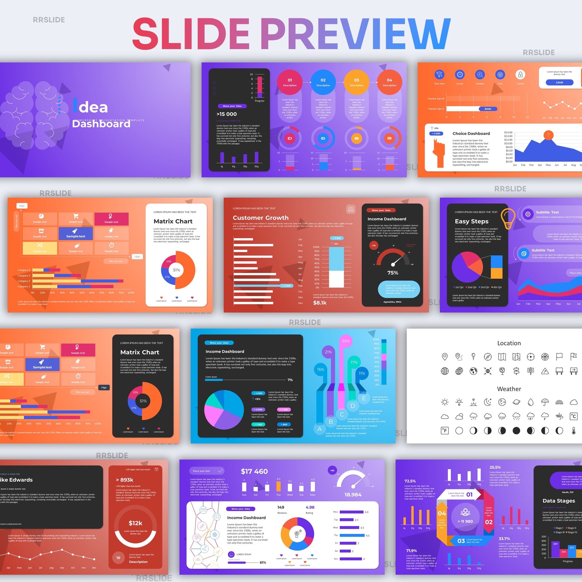 Idea Data Infographic Powerpoint Template Best Powerpoint Template ...