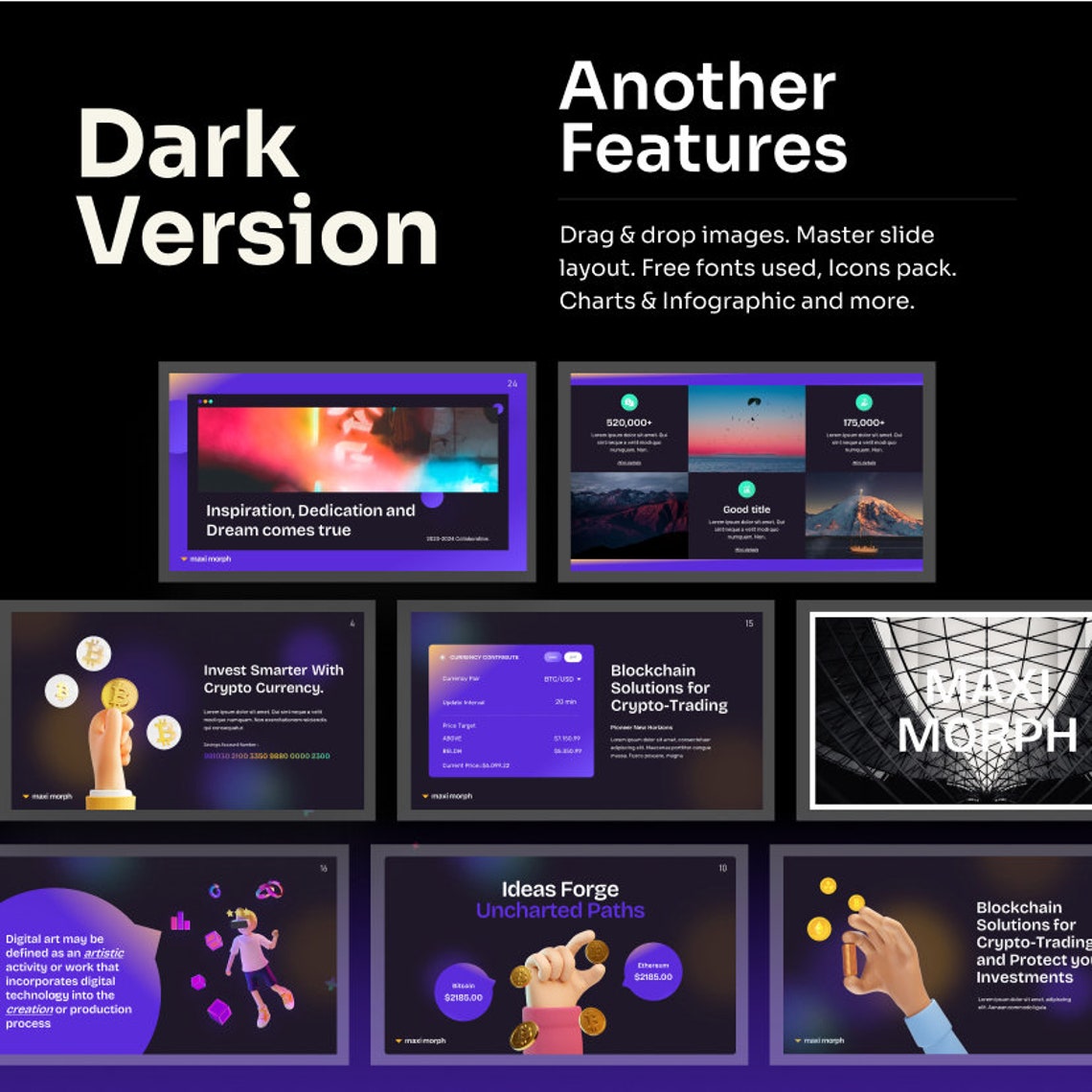 Maximorph Premium Morph Powerpoint Template - Etsy