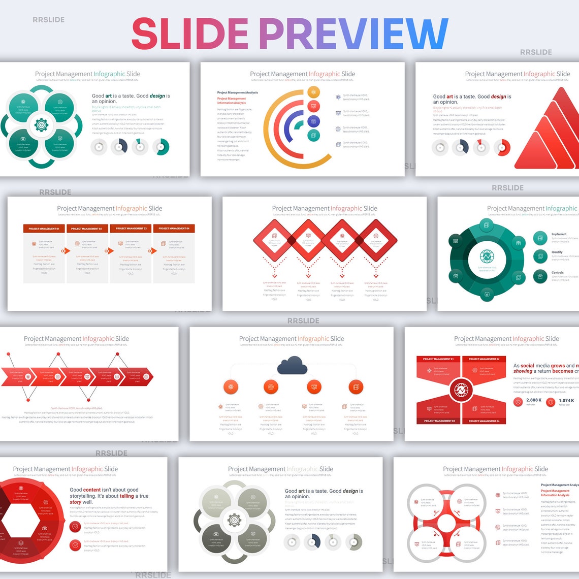 Project Management Infographic Powerpoint Template | Best Powerpoint ...