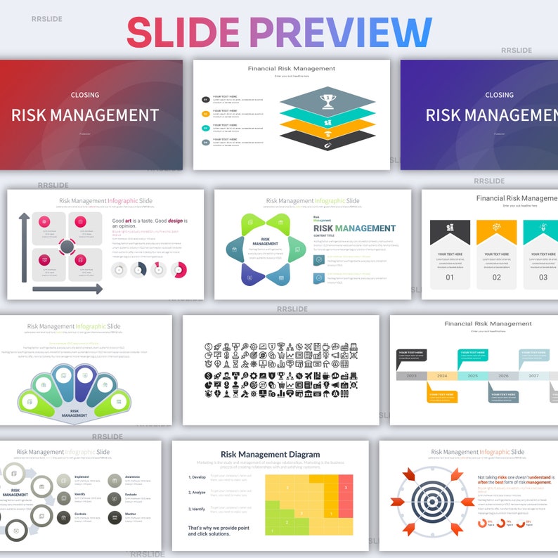 Risk Management Infographic Powerpoint Template | Best Powerpoint ...