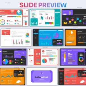 Data Visual Infographic Powerpoint Template | Best Powerpoint Template ...