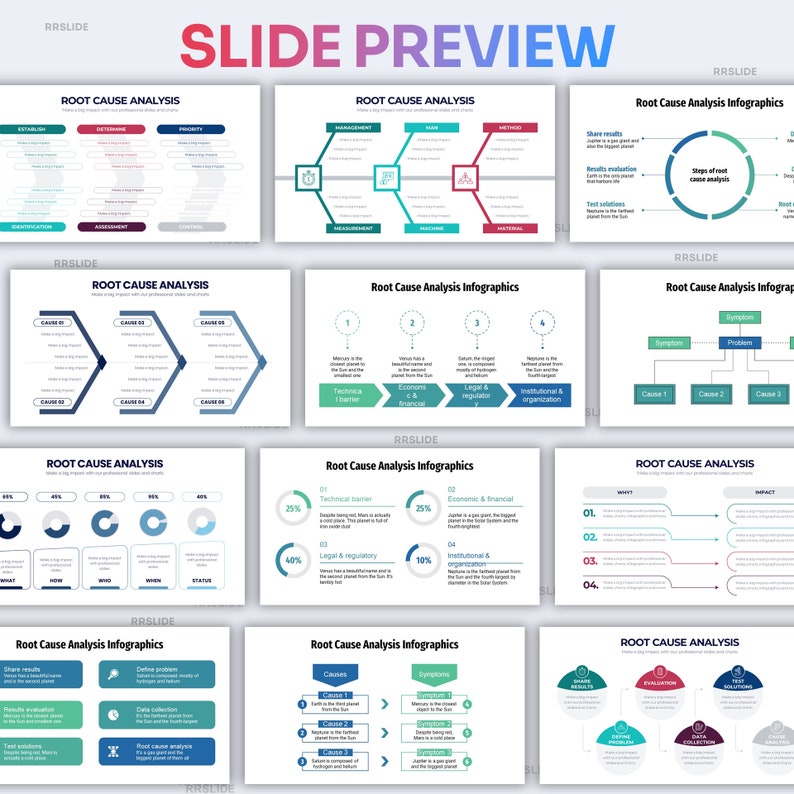 Root Cause Infographic Powerpoint Template | Best Powerpoint Template ...