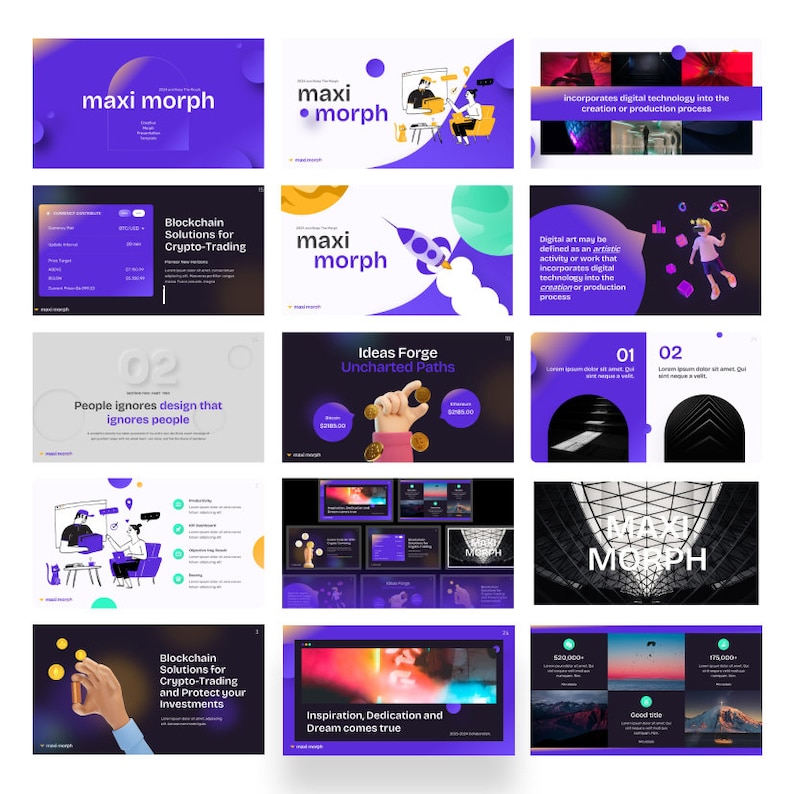 Maximorph Premium Morph Powerpoint Template - Etsy