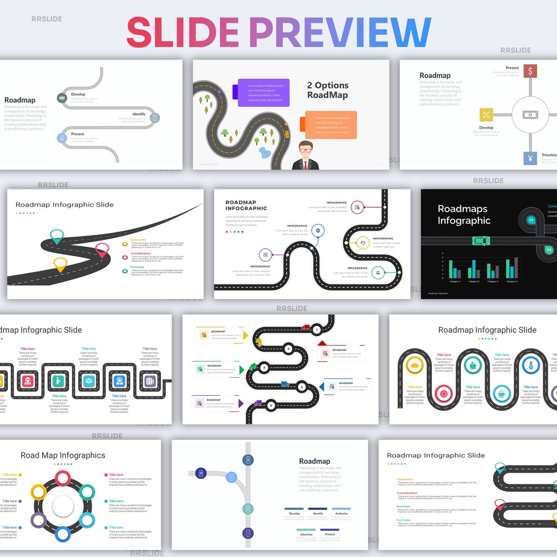 Roadmap Infographic Powerpoint Template | Best Powerpoint Template ...