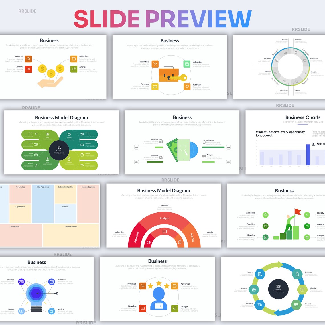 Business Charts Infographic Powerpoint Template Best Powerpoint ...