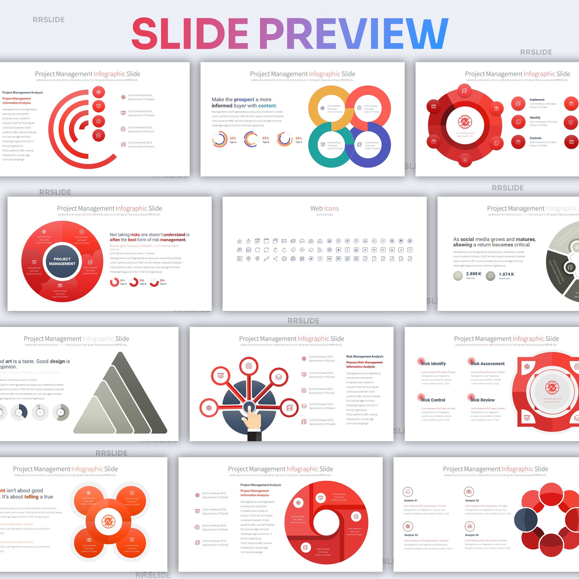 Project Management Infographic Powerpoint Template | Best Powerpoint ...