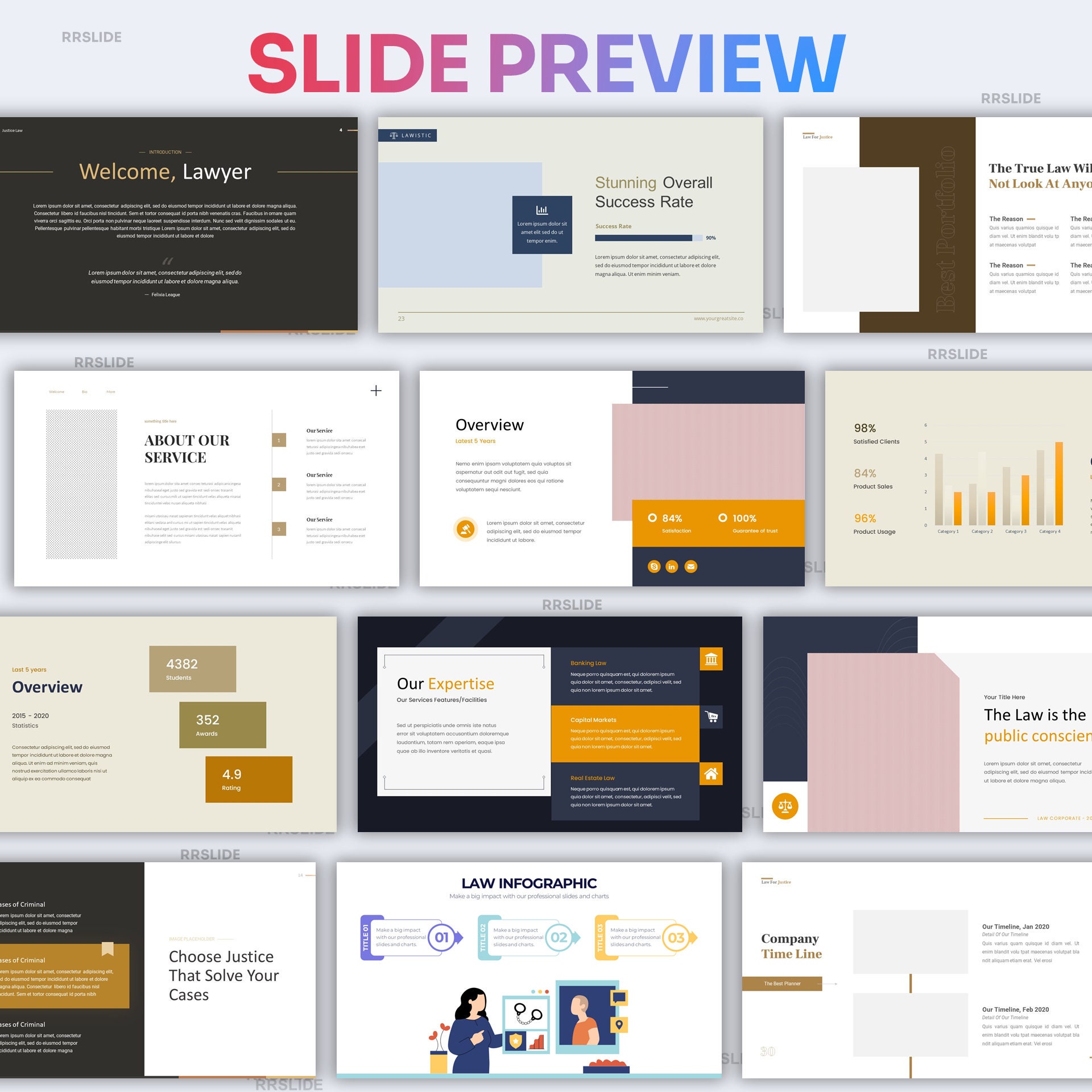 Law Infographic Powerpoint Template | Best Powerpoint Template, Easy to ...