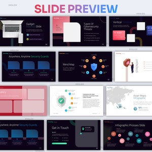 Cybersecurity Infographic Powerpoint Template | Best Powerpoint ...