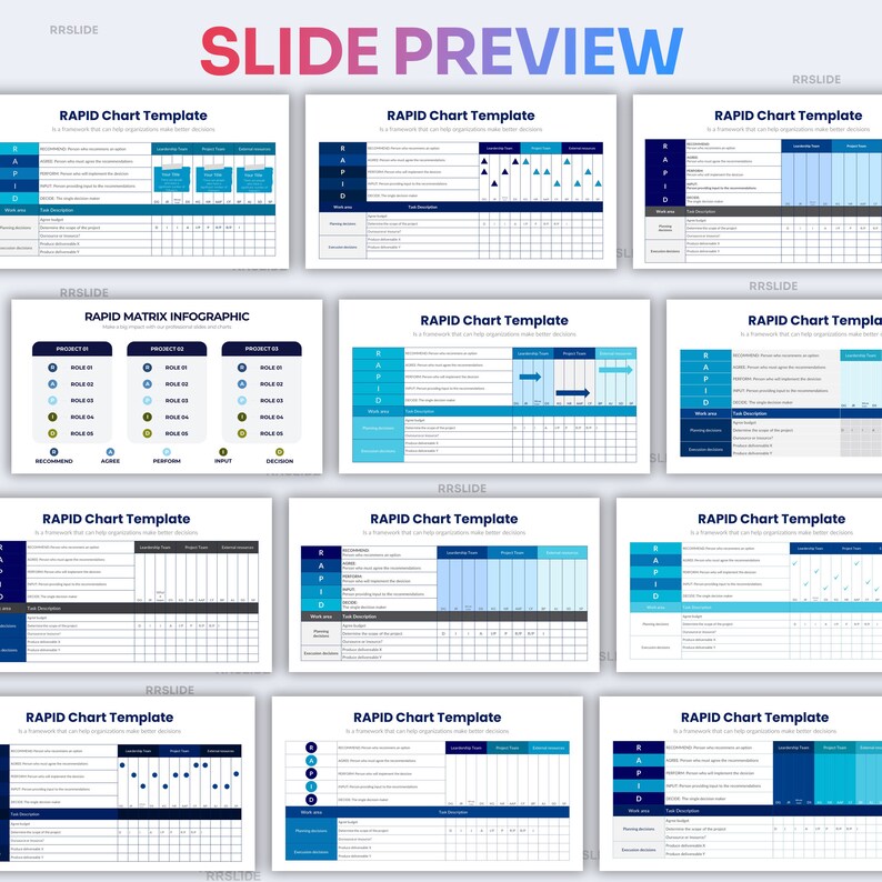 RAPID Diagram Infographic Powerpoint Template | Best Powerpoint ...