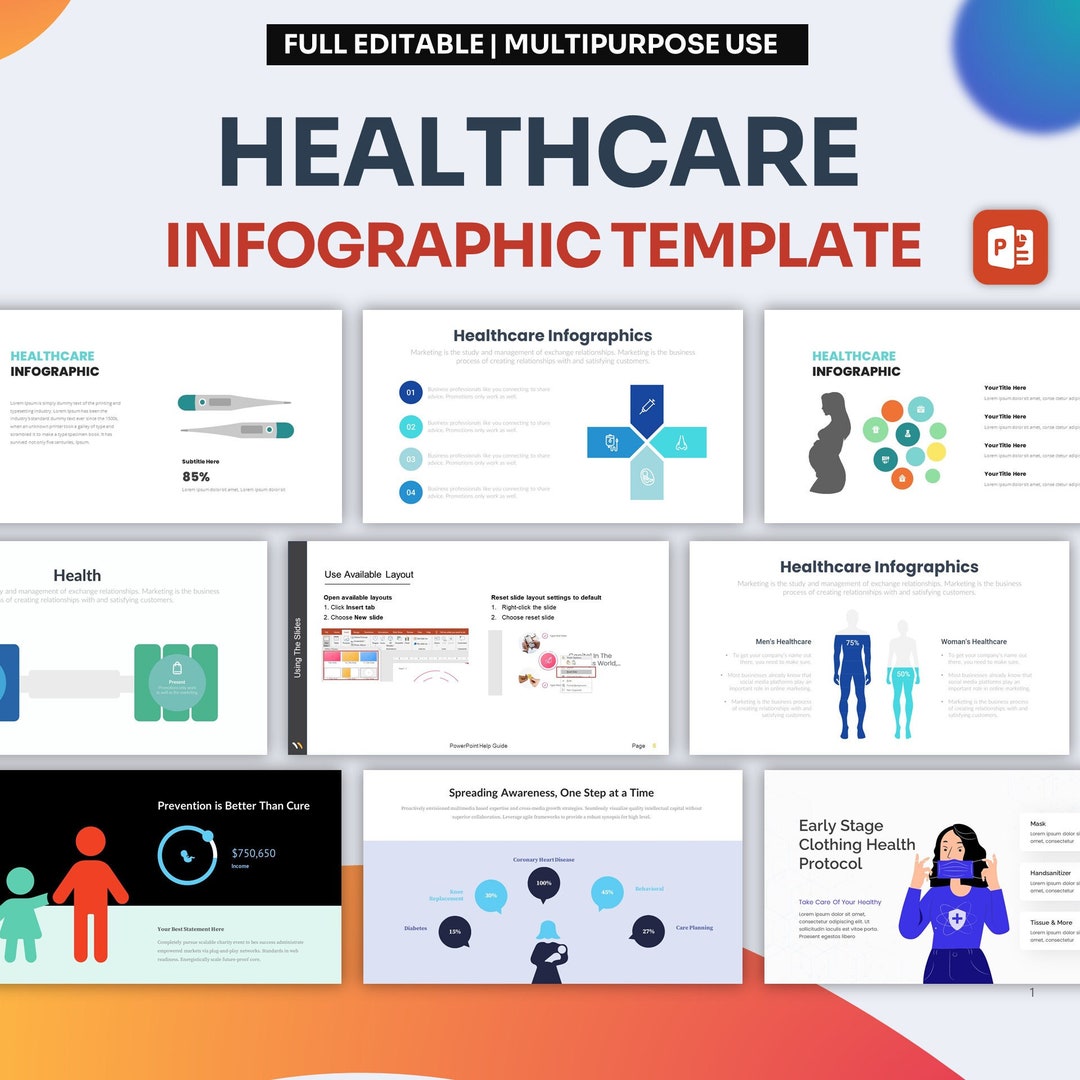 Healthcare Infographic Powerpoint Template | Best Powerpoint Template ...